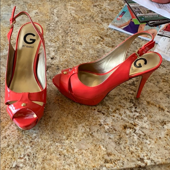 G by Guess | Shoes | Salmon High Heels | Poshmark